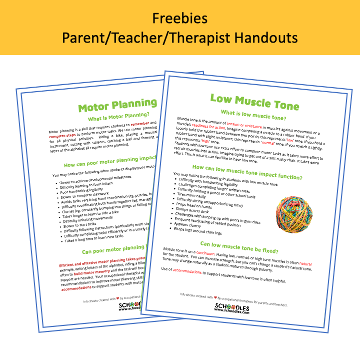 Free Resources - Schoodles